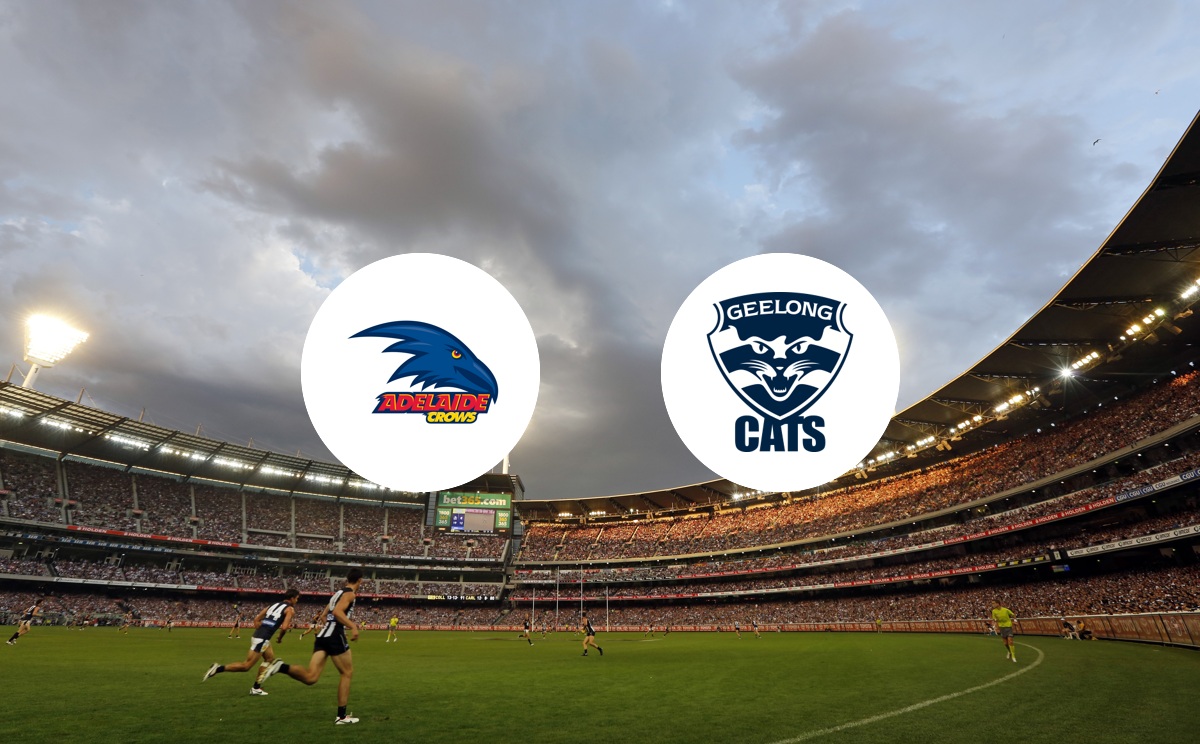 Adelaide Crows vs Geelong Cats Thu 10 Apr: time, channel and bars to ...