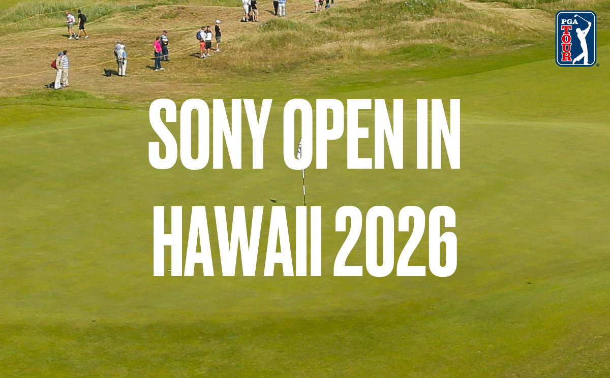 Lokale die Sony Open in Hawaii 2026 Fr. 16 Jan. zeigen | FANZO