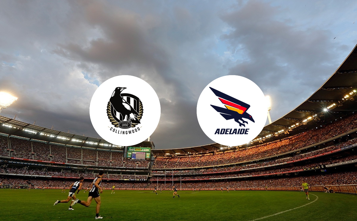 Bars showing Collingwood Magpies vs Adelaide Crows Sat 14 Mar | FANZO ...
