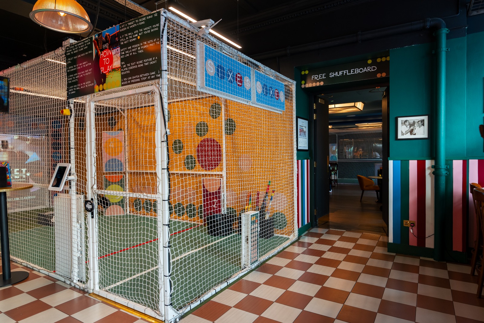 Sixes Cricket Fitzrovia | Sports Bar in London