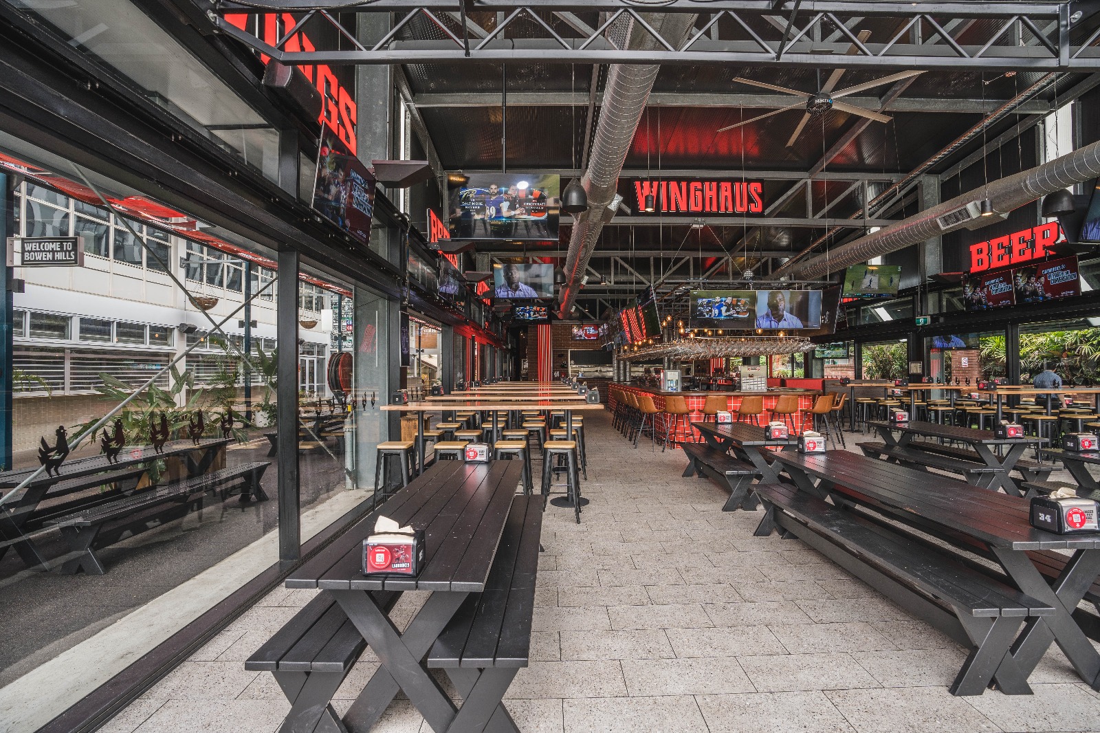 Winghaus - Bowen Hills | Sports Bar in Bowen Hills