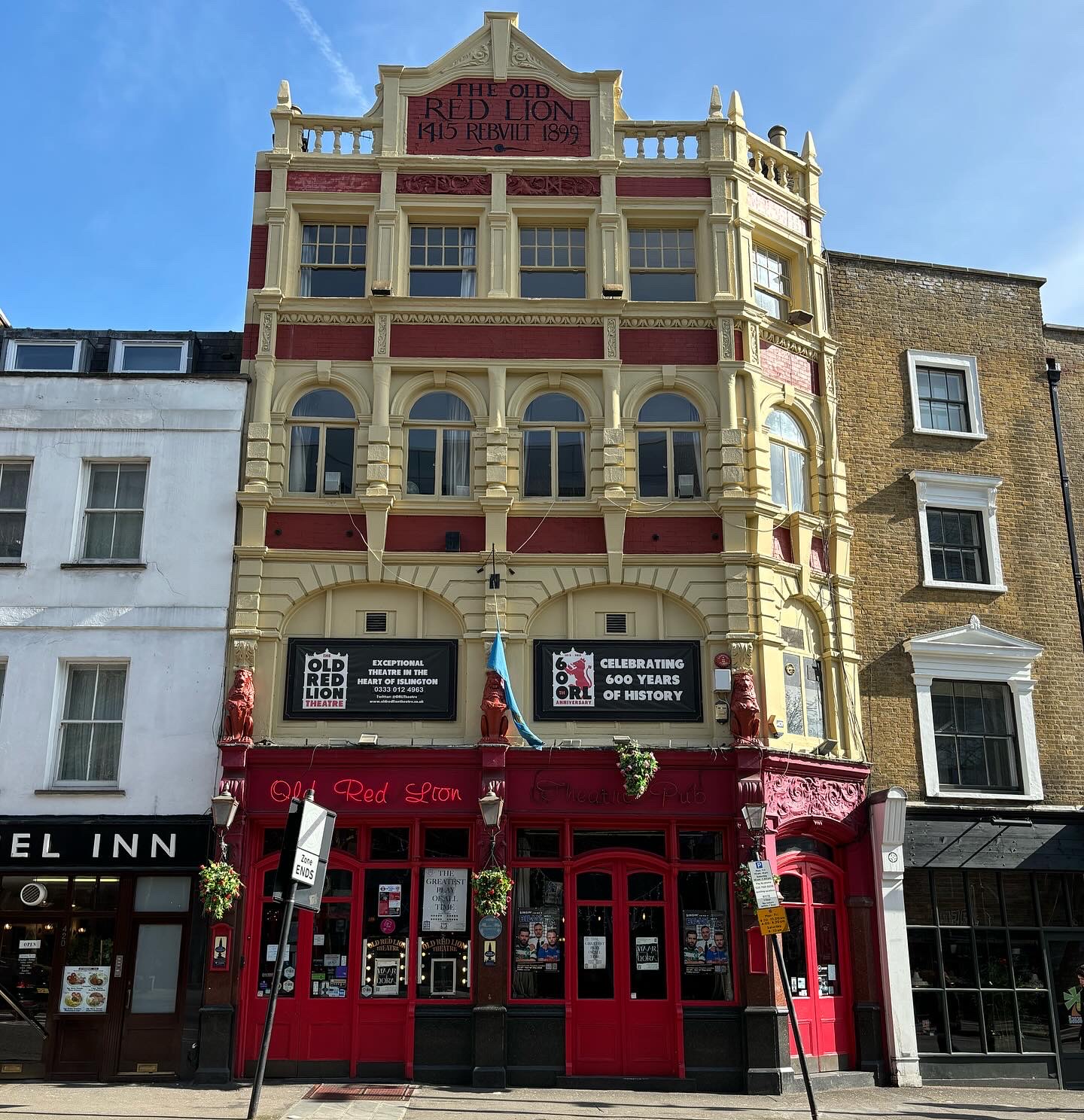 The Old Red Lion Theatre Pub Islington EC1 4NJ | Sports Bar in London