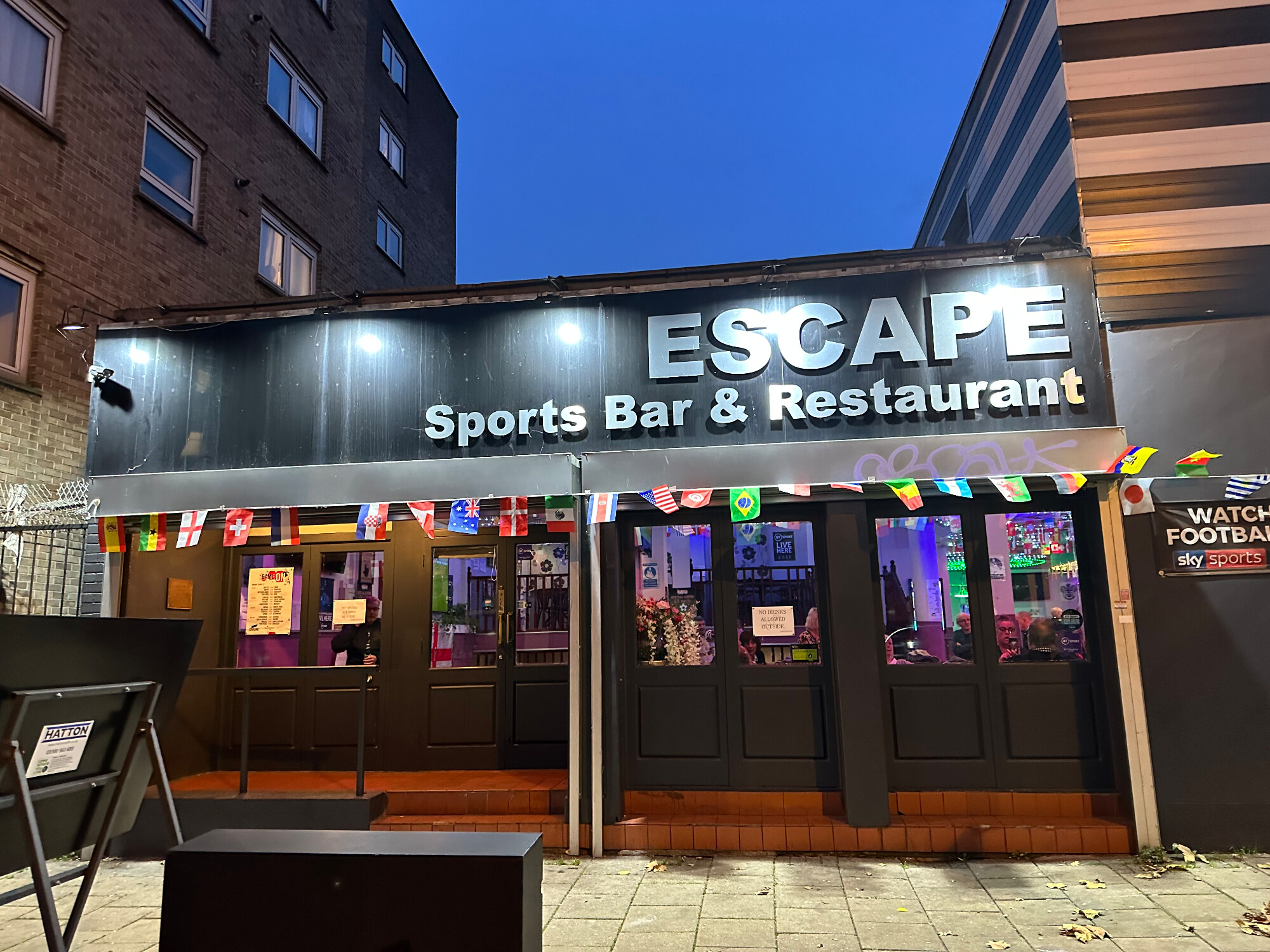 Escape Sports Bar | Sports Bar in Camden