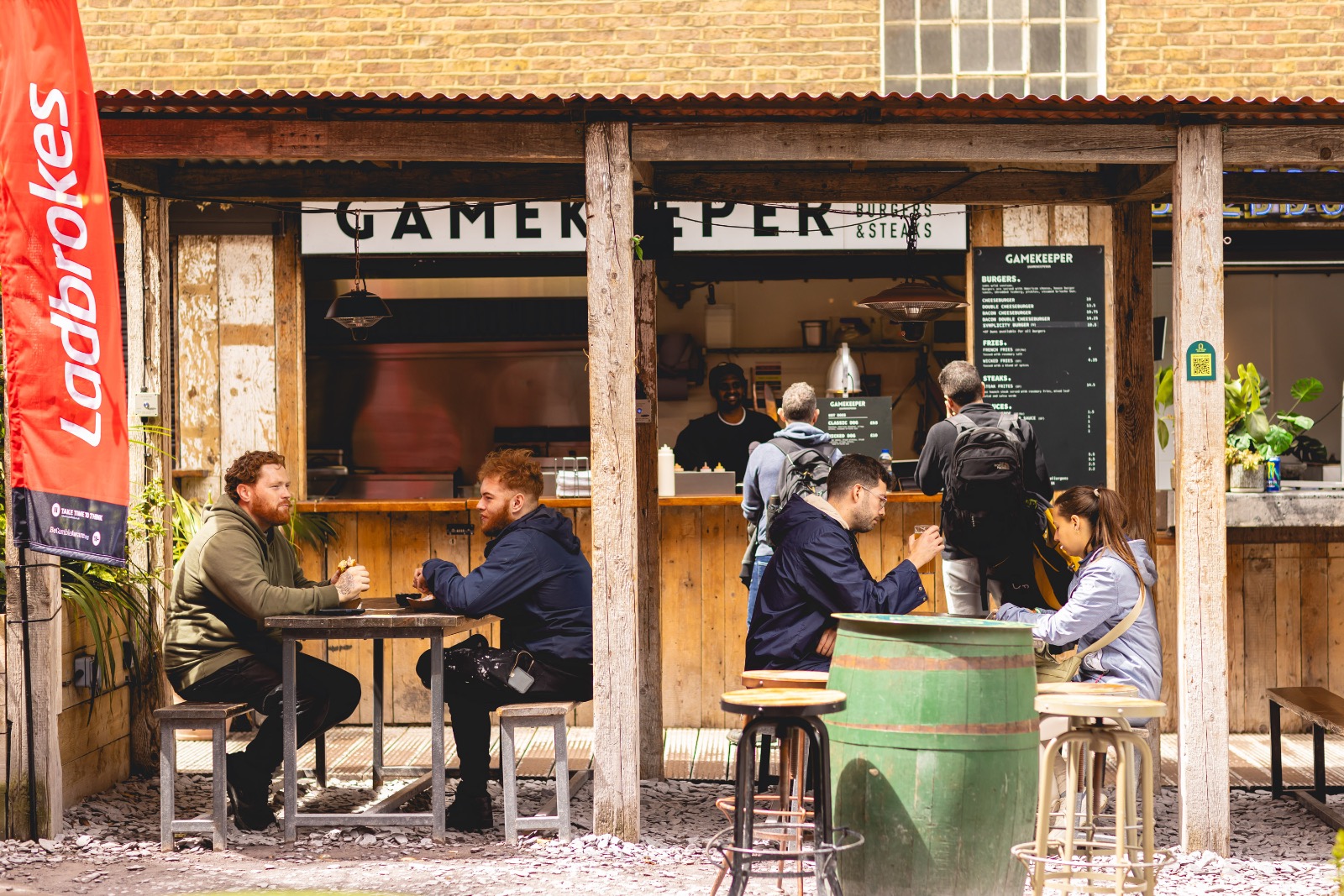 Flat Iron Square | Sports Bar in London