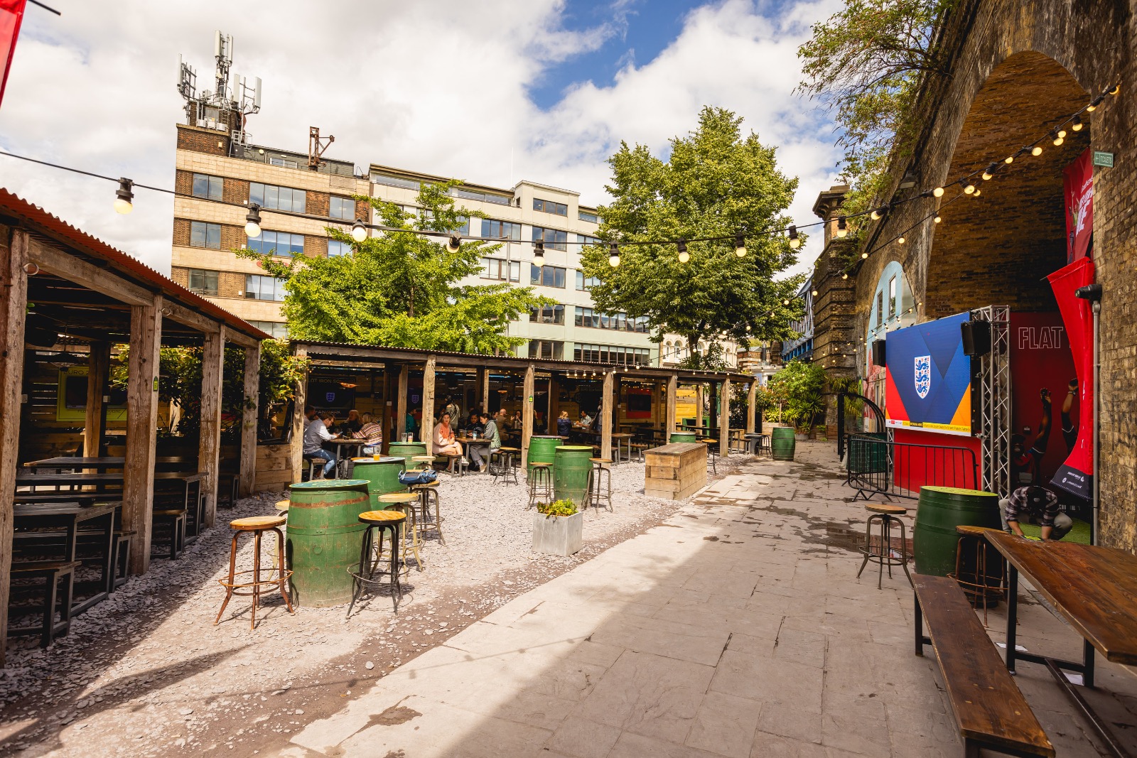 Flat Iron Square | Sports Bar in London