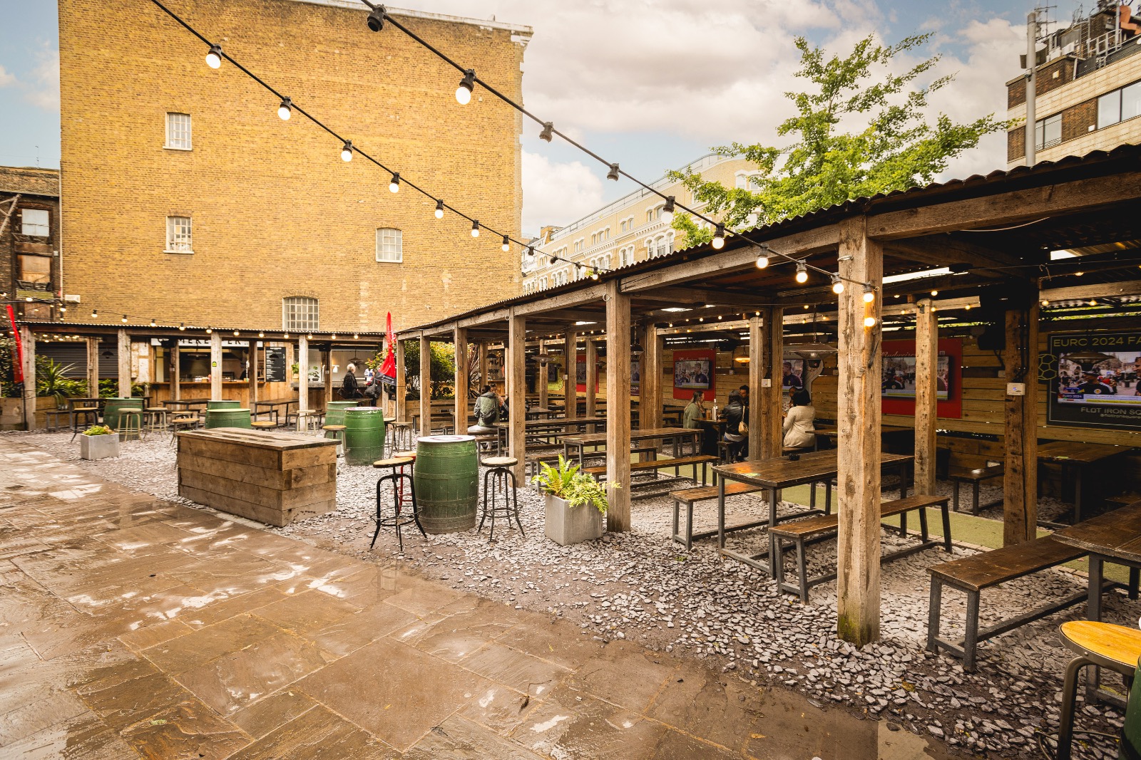 Flat Iron Square | Sports Bar in London